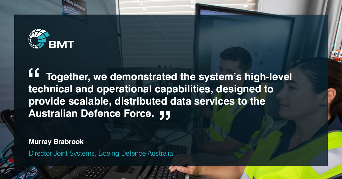 BMT and Boeing demonstrate mature maritime network prototype